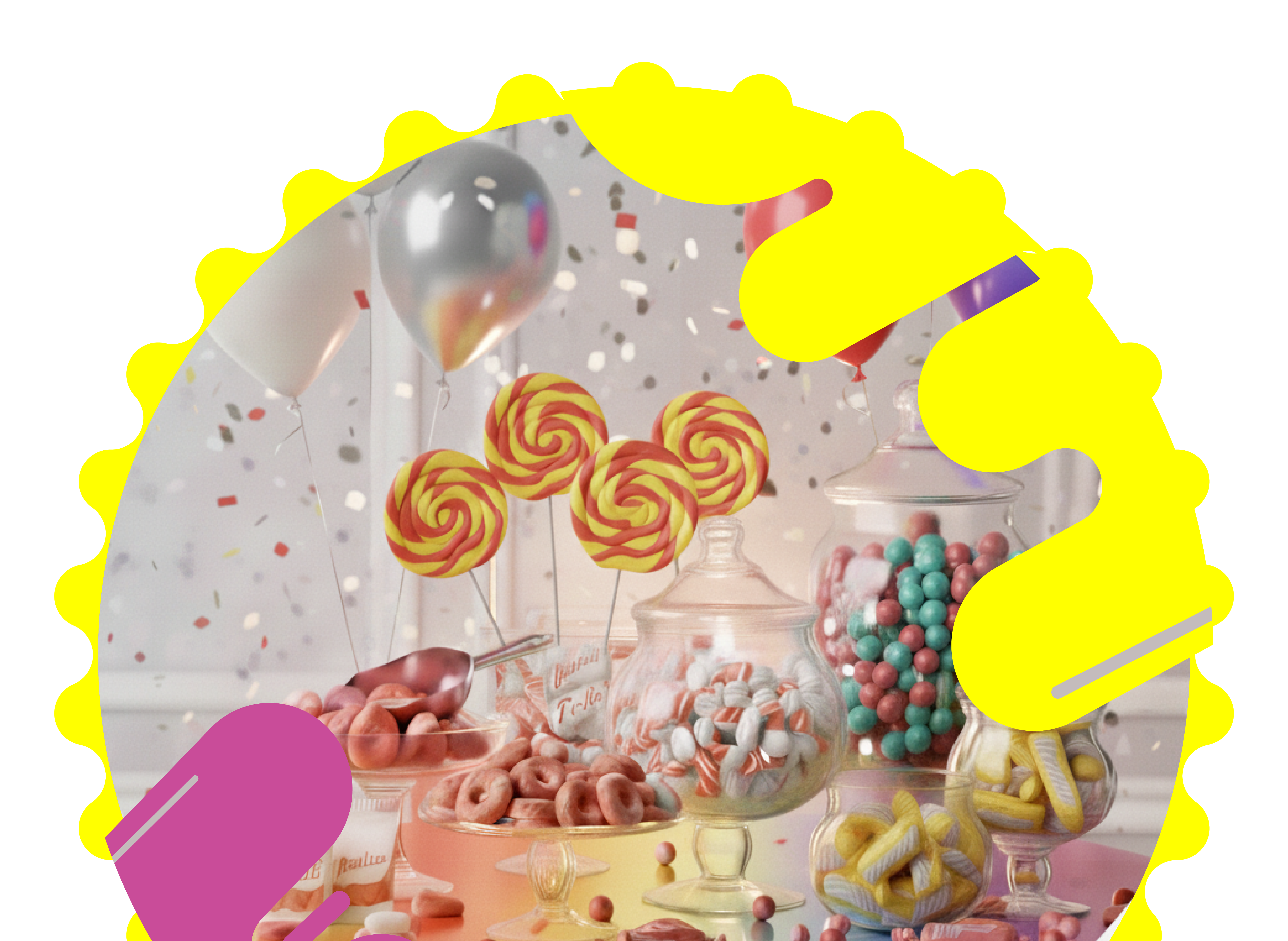 Rainbow Candy Buffet